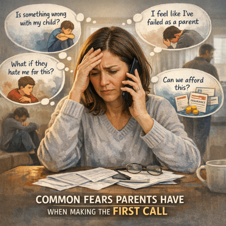 The Most Common Fears Parents Share on Their First Call - Simply Teens ...